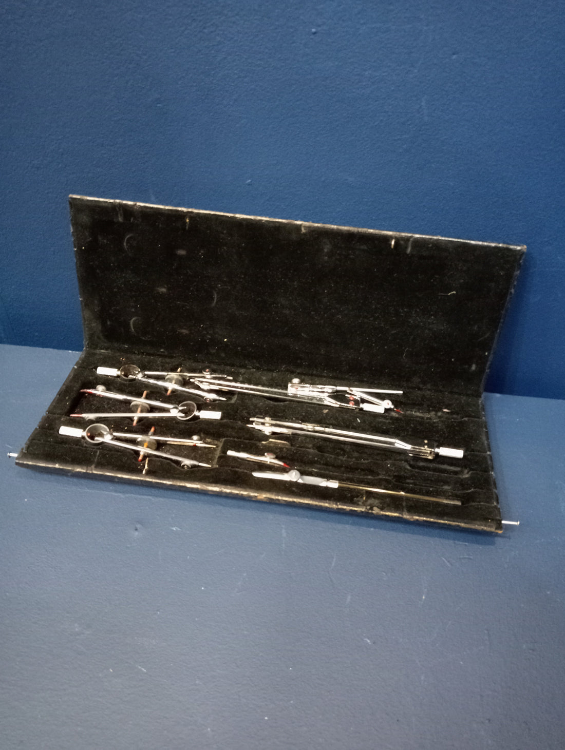 Protractor set in original box – Derrys Ltd